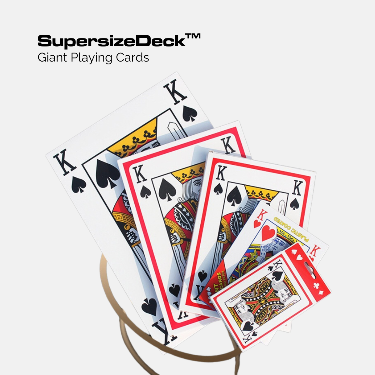 SupersizedDeck™ - Giant Playing Cards – Genesis Philippines