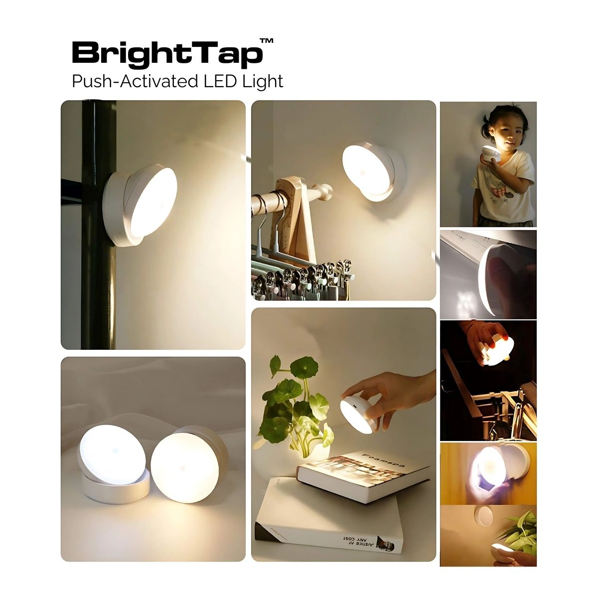 BrightTap™ Push-Activated LED Light – Genesis Philippines