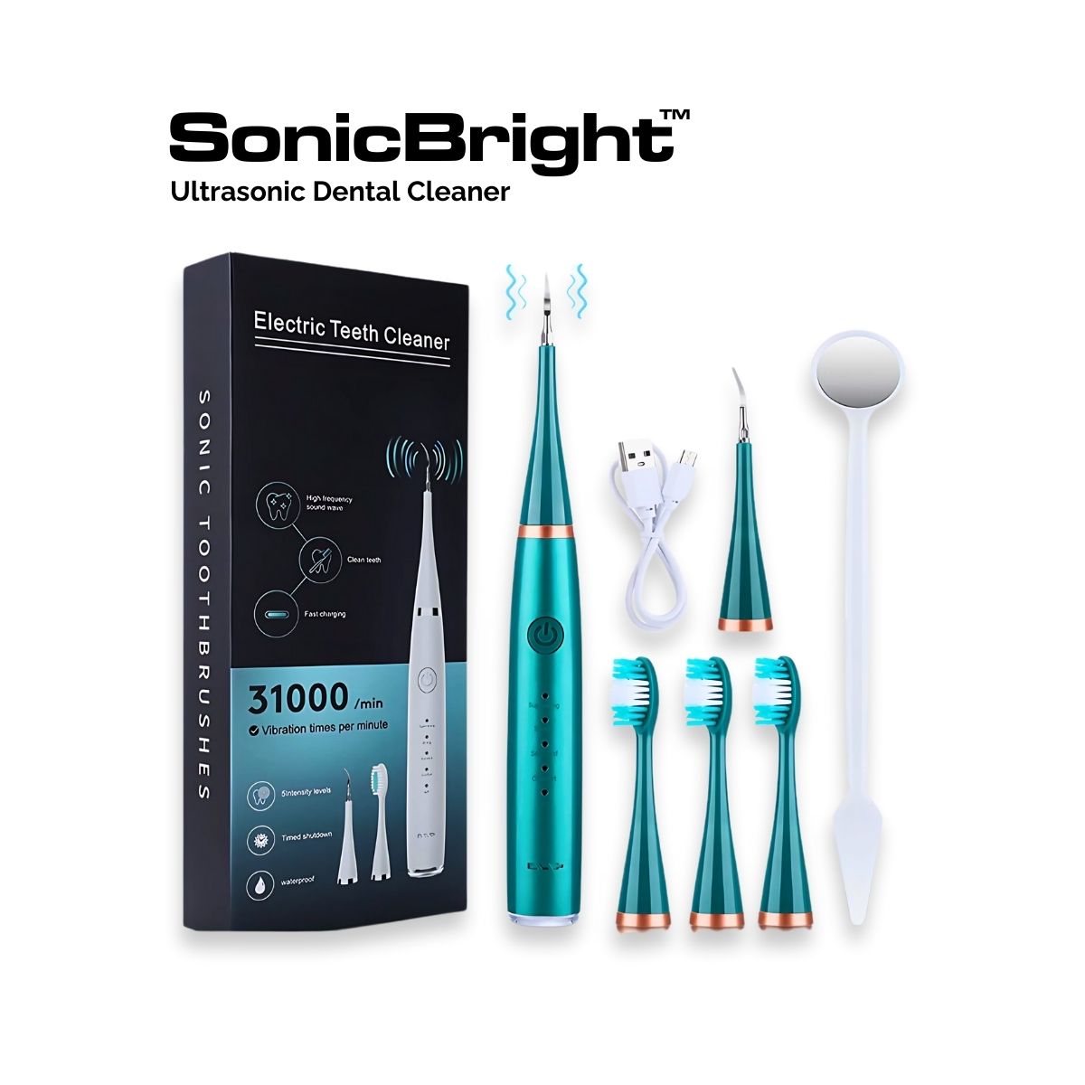 SonicBright™ Ultrasonic Dental Cleaner – Genesis Philippines