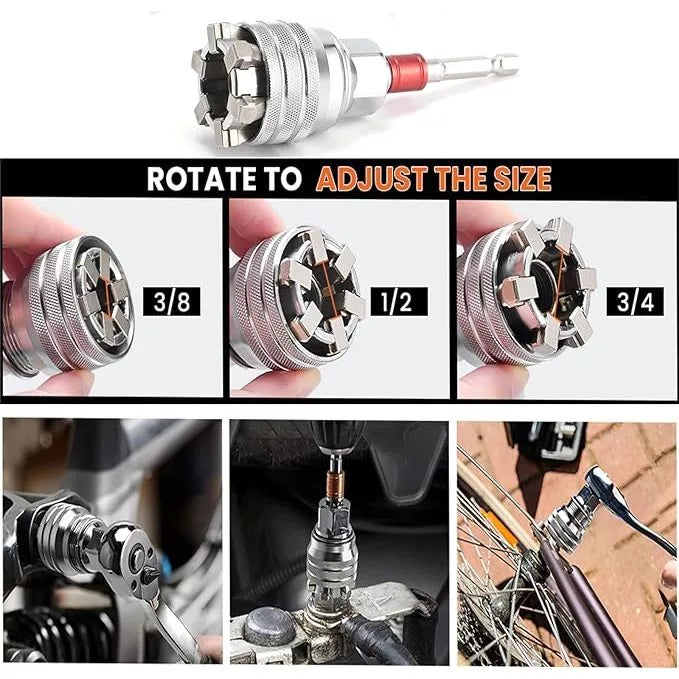 FlexGrip™ Universal Socket Wrench – Genesis Philippines